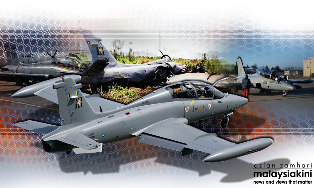 Pesawat TUDM terhempas di Pekan, dua juruterbang selamat