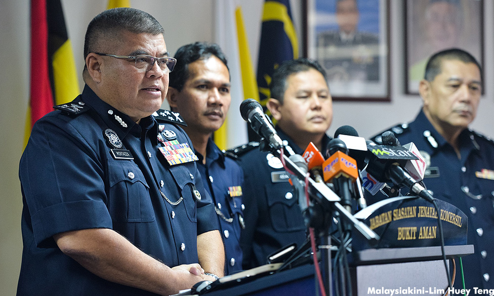 Polis sahkan Adlin cuma ditahan, bukan direman