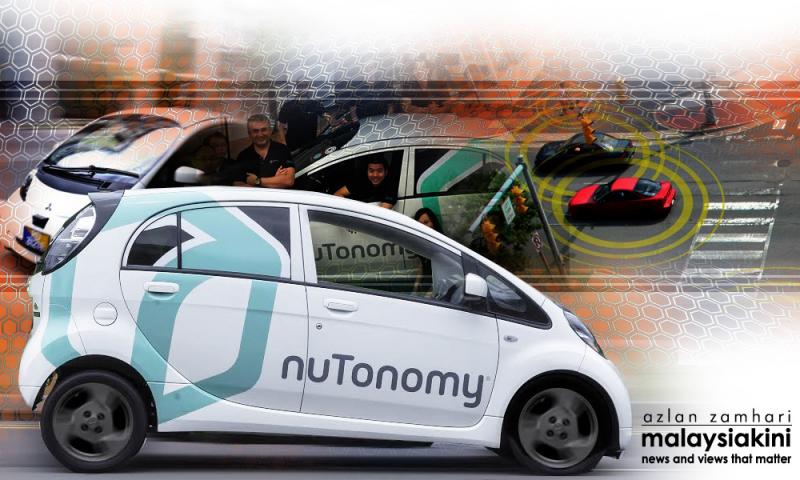 First driverless taxi hits the streets of Singapore