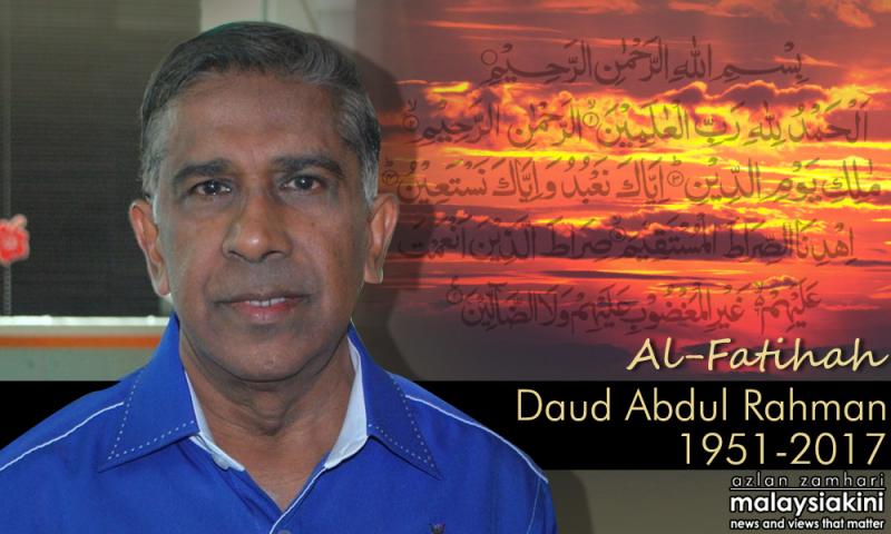 Ex-Sarawak assistant minister Daud Abdul Rahman dies