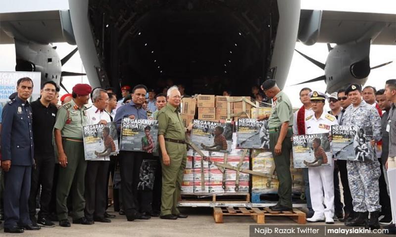 Najib launches third humanitarian mission for Rohingya