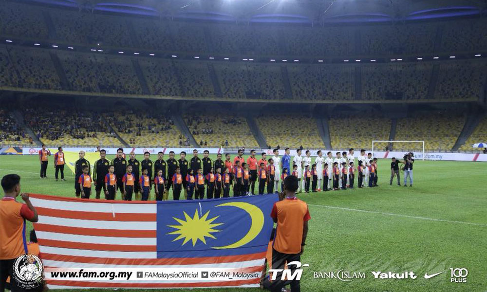 Bolasepak: Malaysia kini ranking ke -167