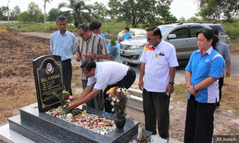 Miri MP dedicates polls win to slain Bill Kayong