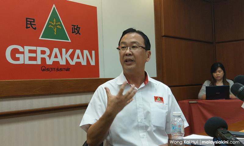 Dominic Lau to run for Gerakan president