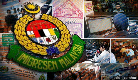 Pemeriksaan penuh imigresen di lapangan terbang Labuan