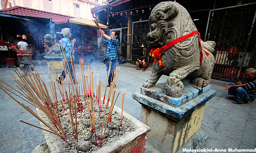 CNY: Unusually quiet business for traditional joss stick maker