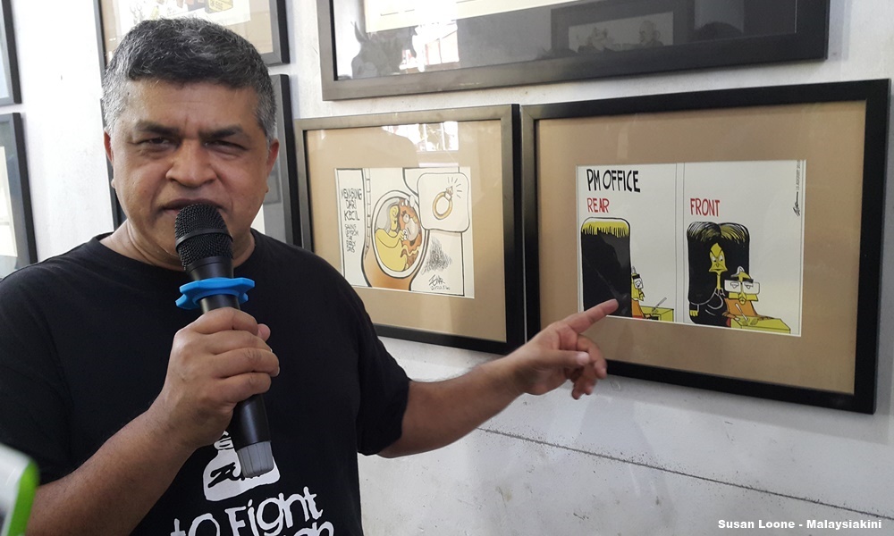 Zunar to exhibit his political cartoons in Penang's first Asia Comic museum
