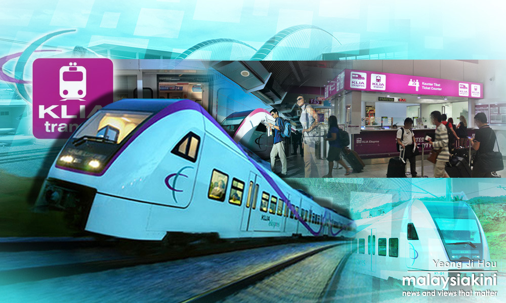 One KLIA Express trip = five bus trips