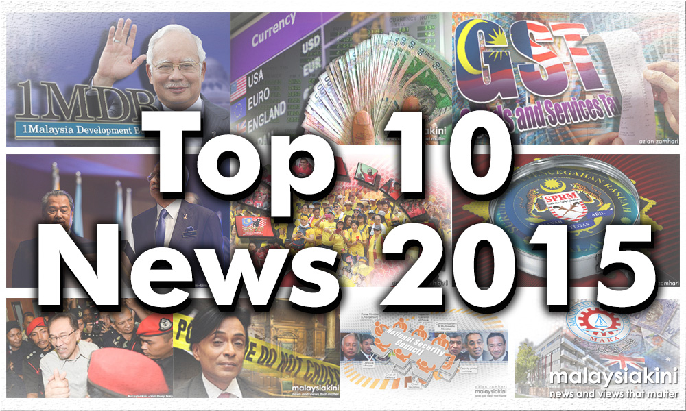 Top 10 news of 2015 - Readers' choice