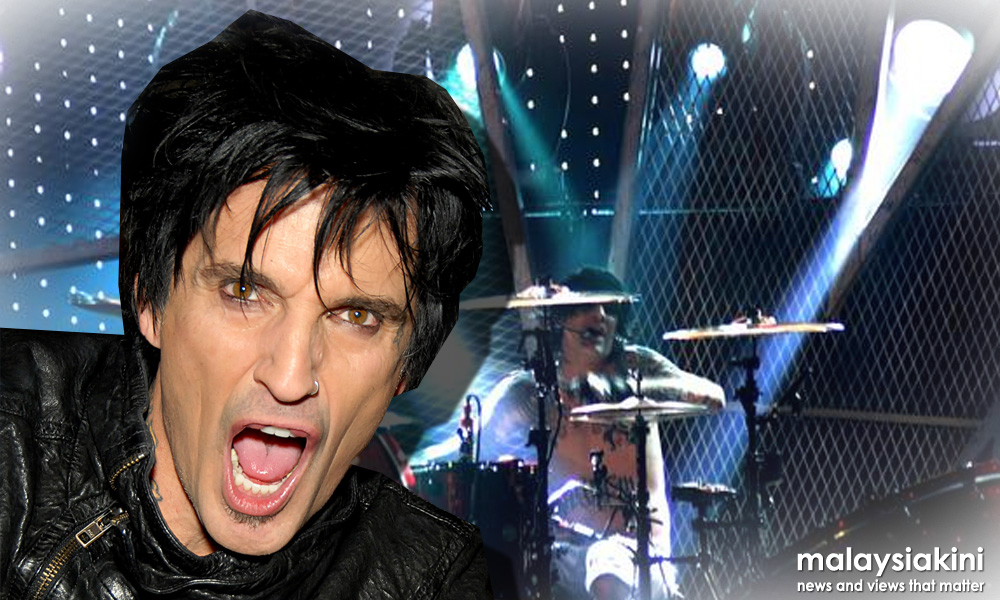 Gimik makan tuan buat Tommy Lee