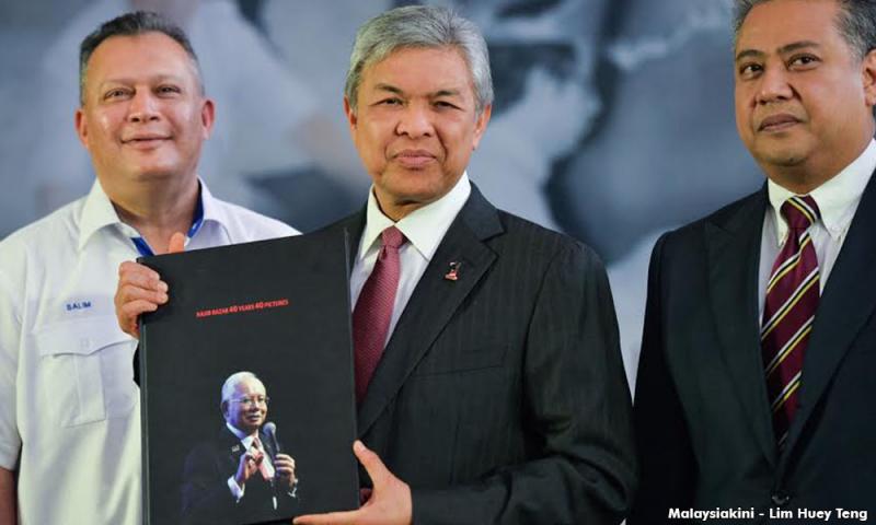 Zahid to buy 500 copies of book on Najib with own funds
