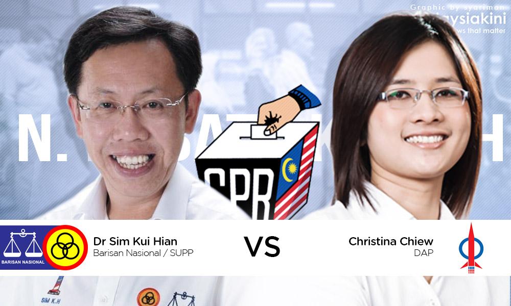 Batu Kawah tussle - Sim goes on offensive, Chiew still defensive